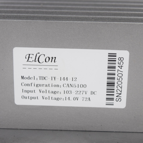 Elcon 1000W DC-DC Converter 103-227 VDC TDC-IY-144-12